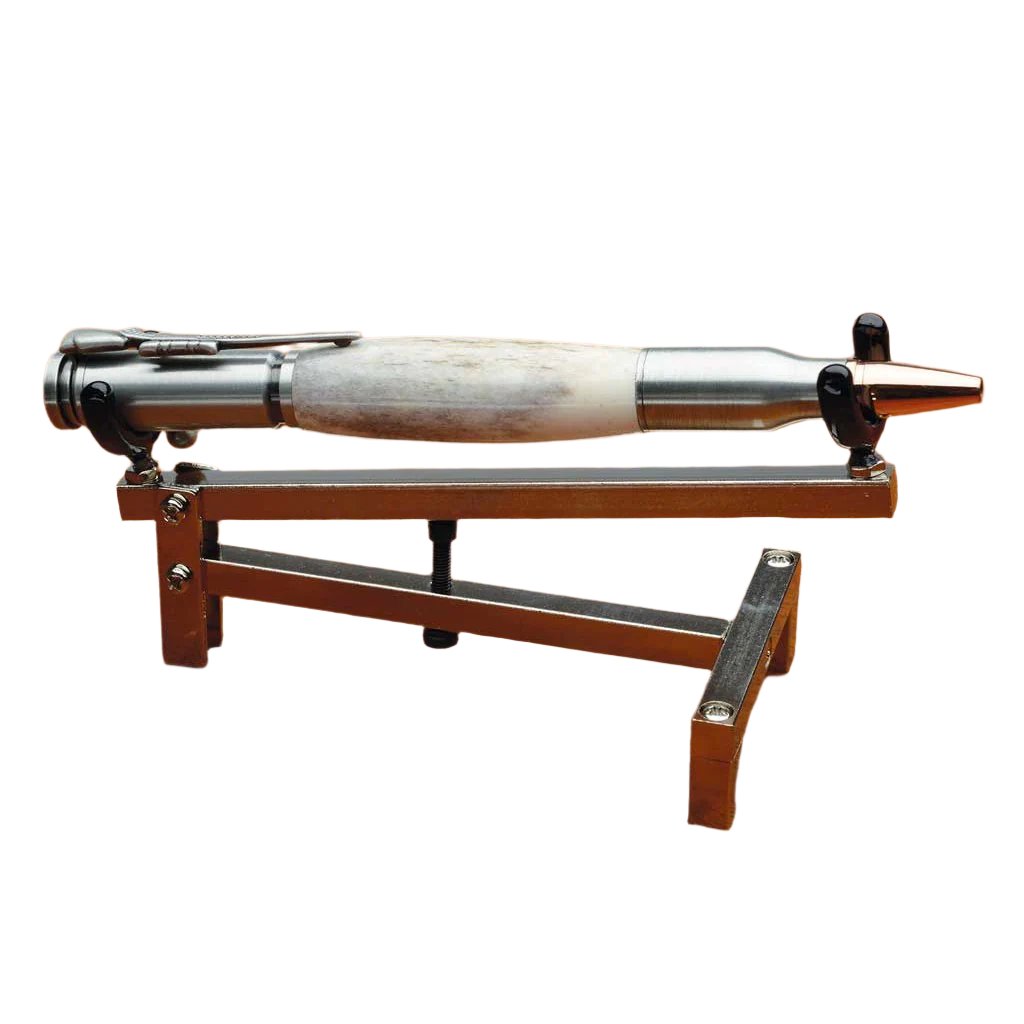 Adjustable Rifle Bench Pen Stand | ExoticBlanks