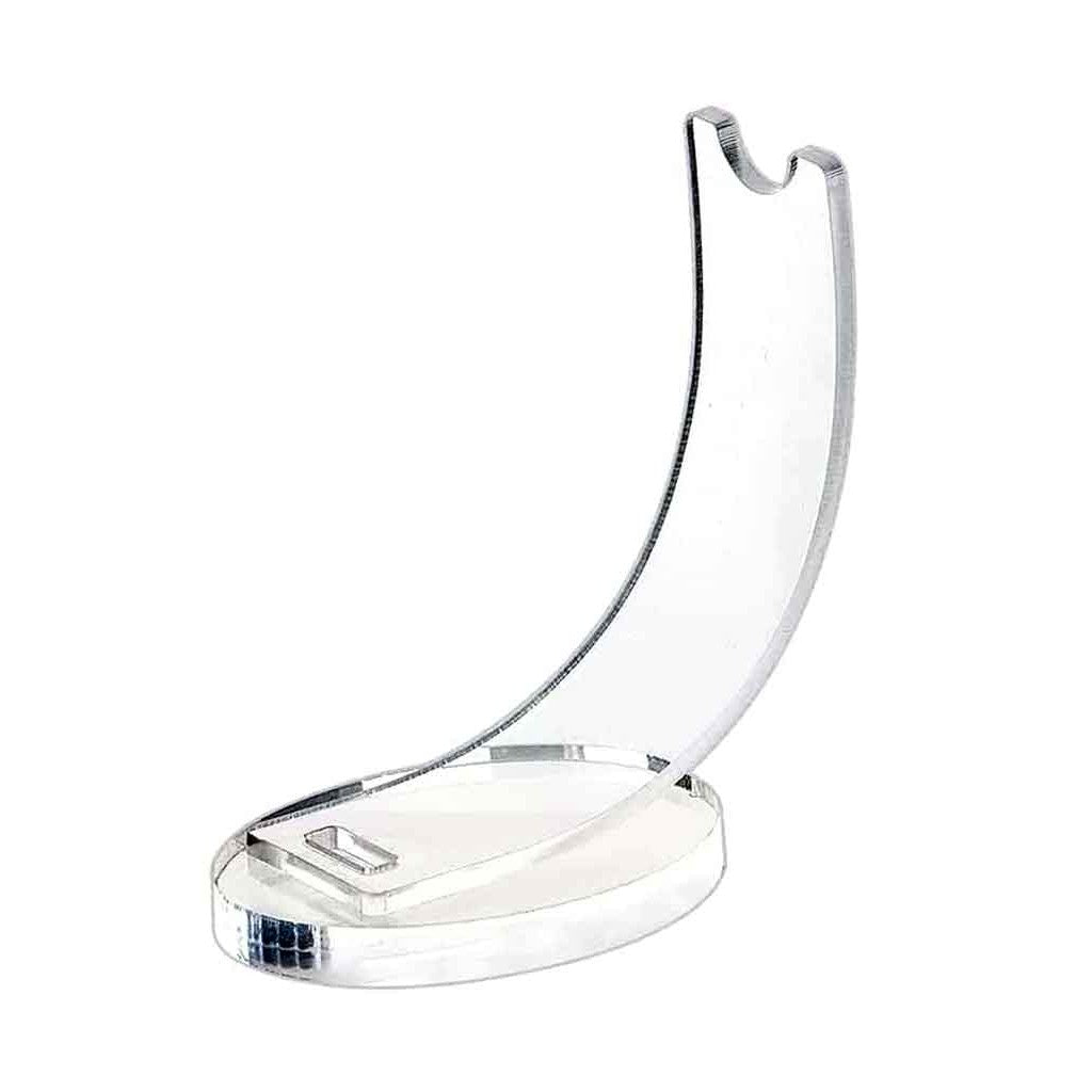 Arched Single Pen Display Stand - Clear | ExoticBlanks