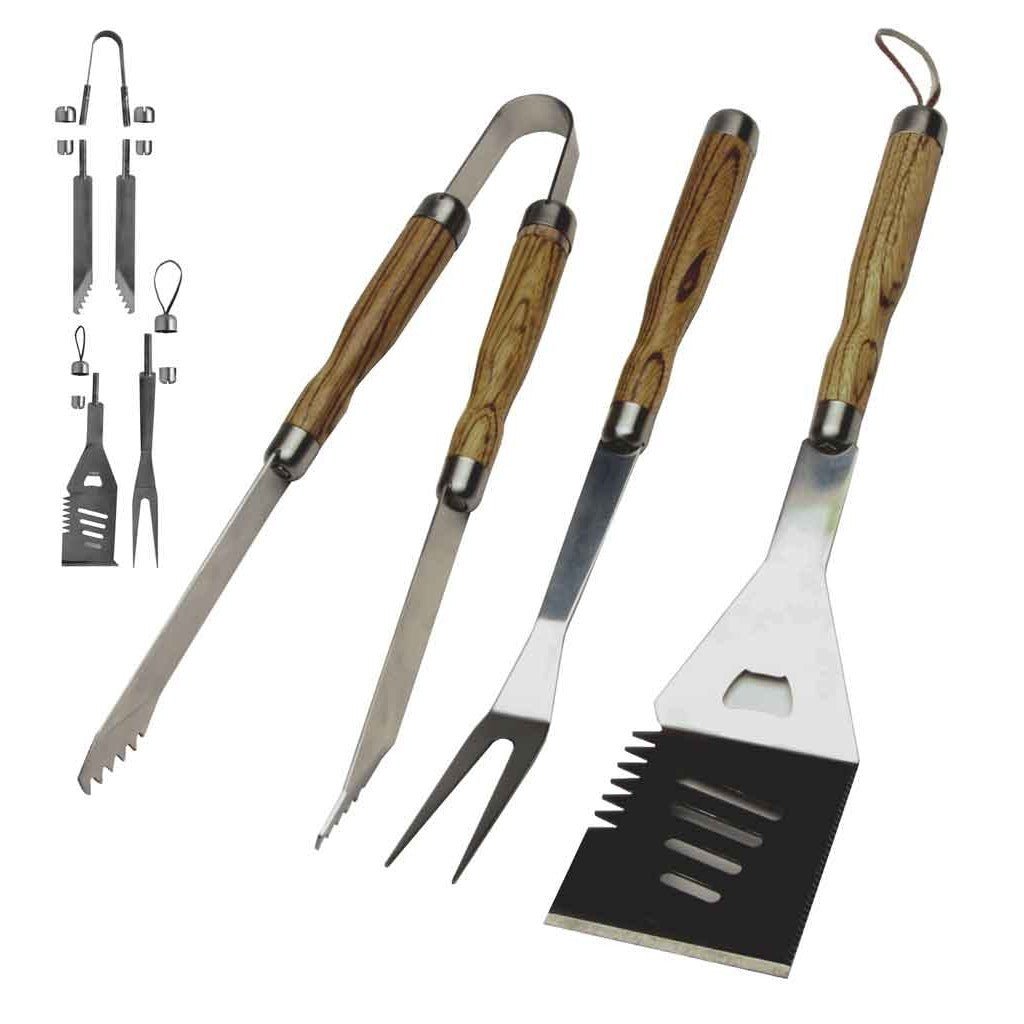 BBQ Grill Tool Kits - Set of 3 | ExoticBlanks