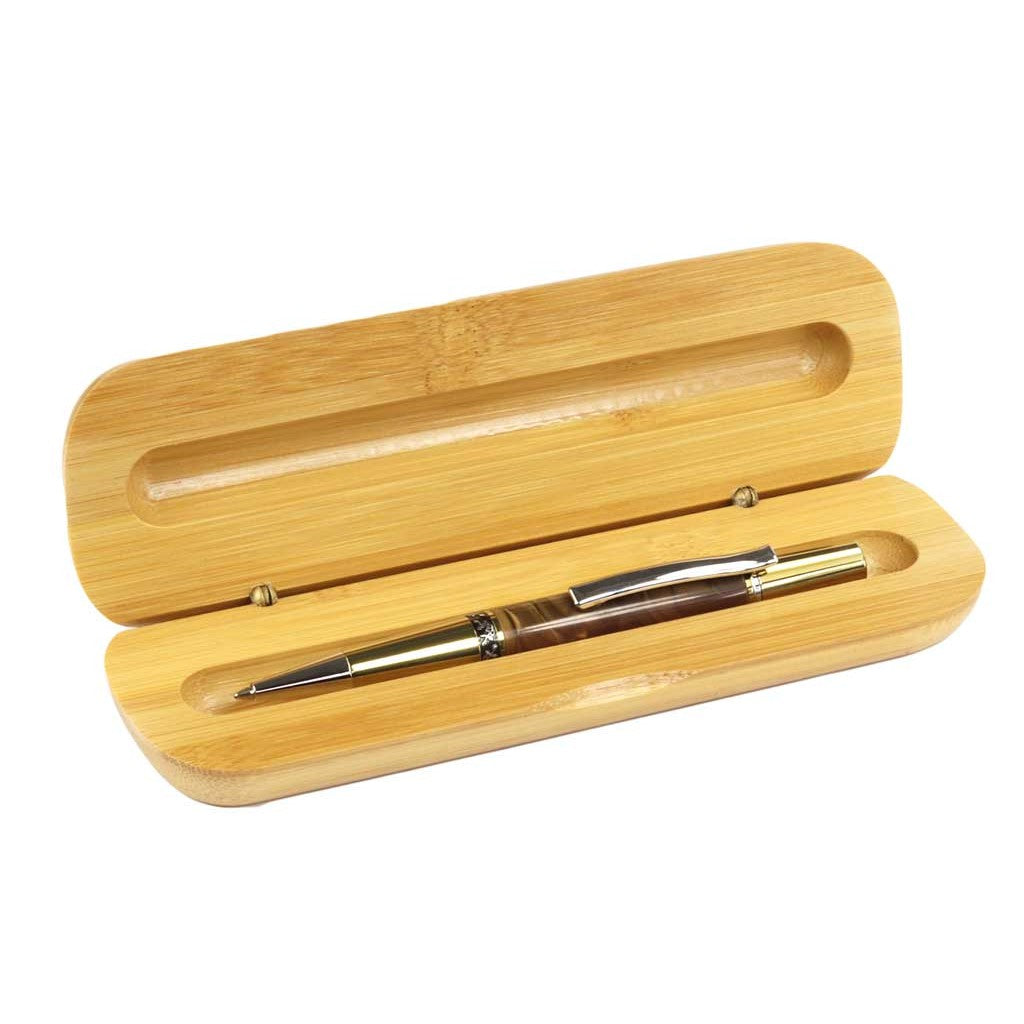 Bamboo Single Pen Gift Box | ExoticBlanks