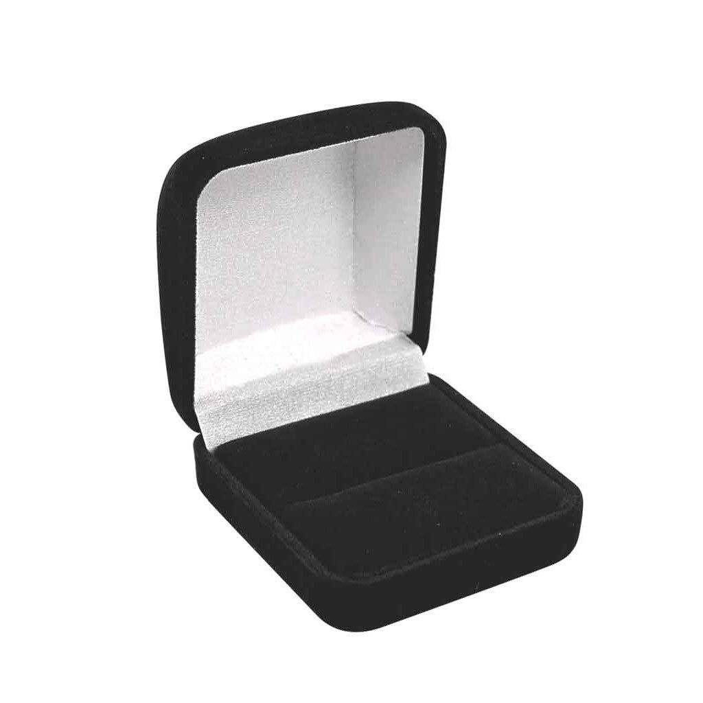 Black Velour Ring Box | ExoticBlanks