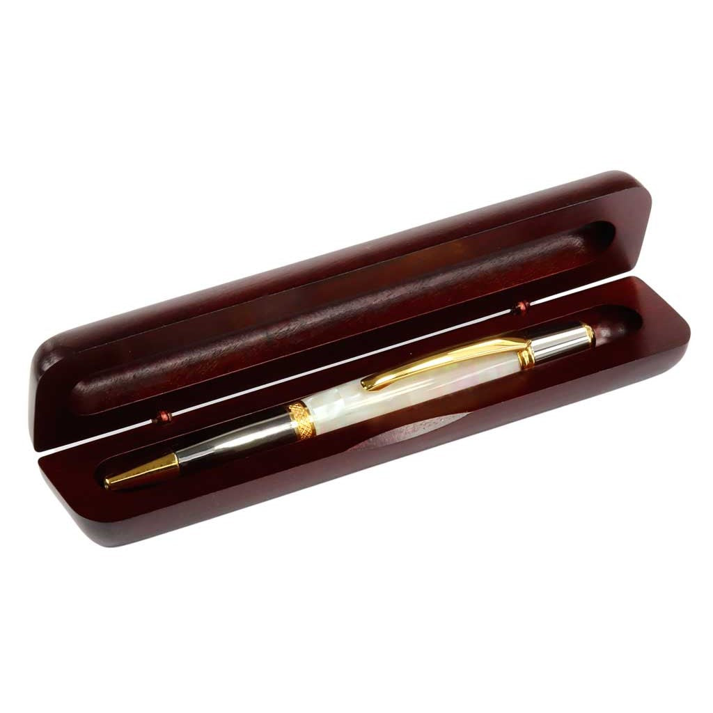 Single Bubinga Pen Box | ExoticBlanks