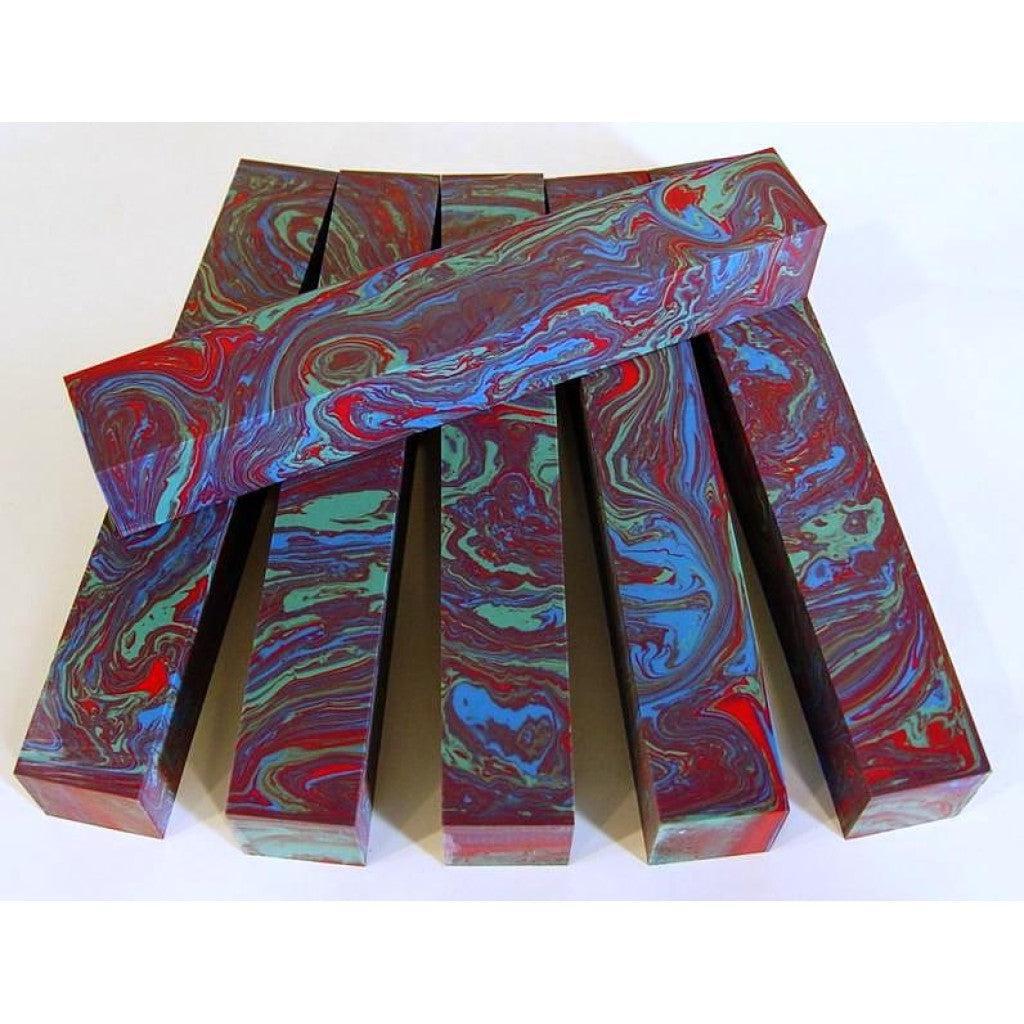 Alumilite Pen Blanks #04 - Jewel-Tone Jive | ExoticBlanks