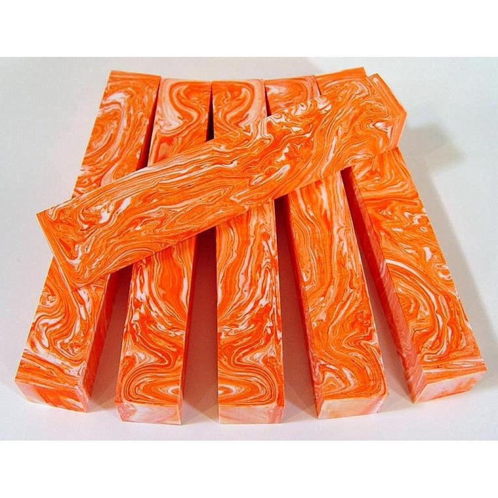 Alumilite Pen Blanks #32 - Dreamsicle | ExoticBlanks