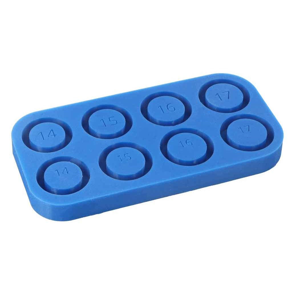 Core In Silicone Ring Blank Mold - Size 14-17 | ExoticBlanks