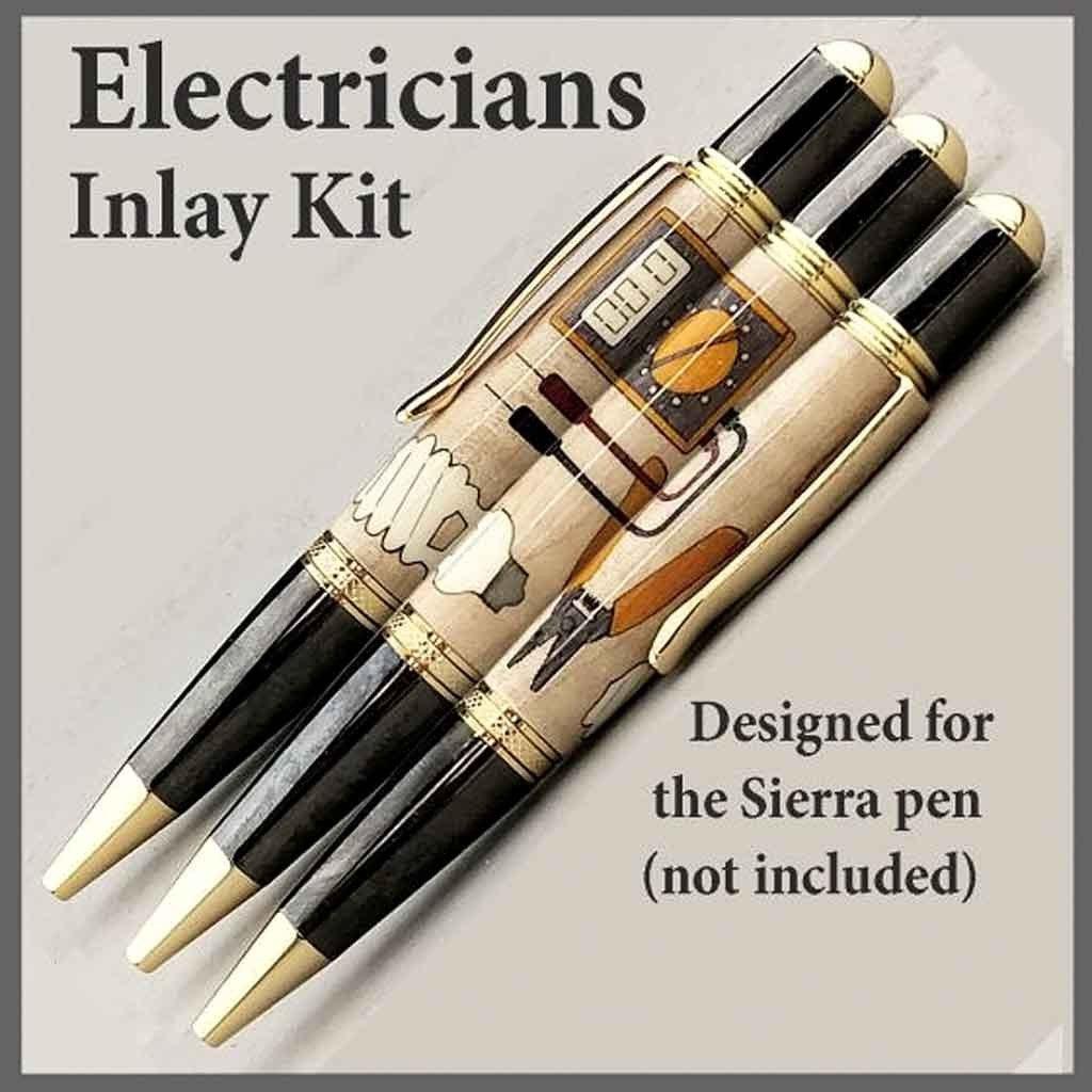 Electrician's Inlay Kit - Sierra Pen Kits | ExoticBlanks