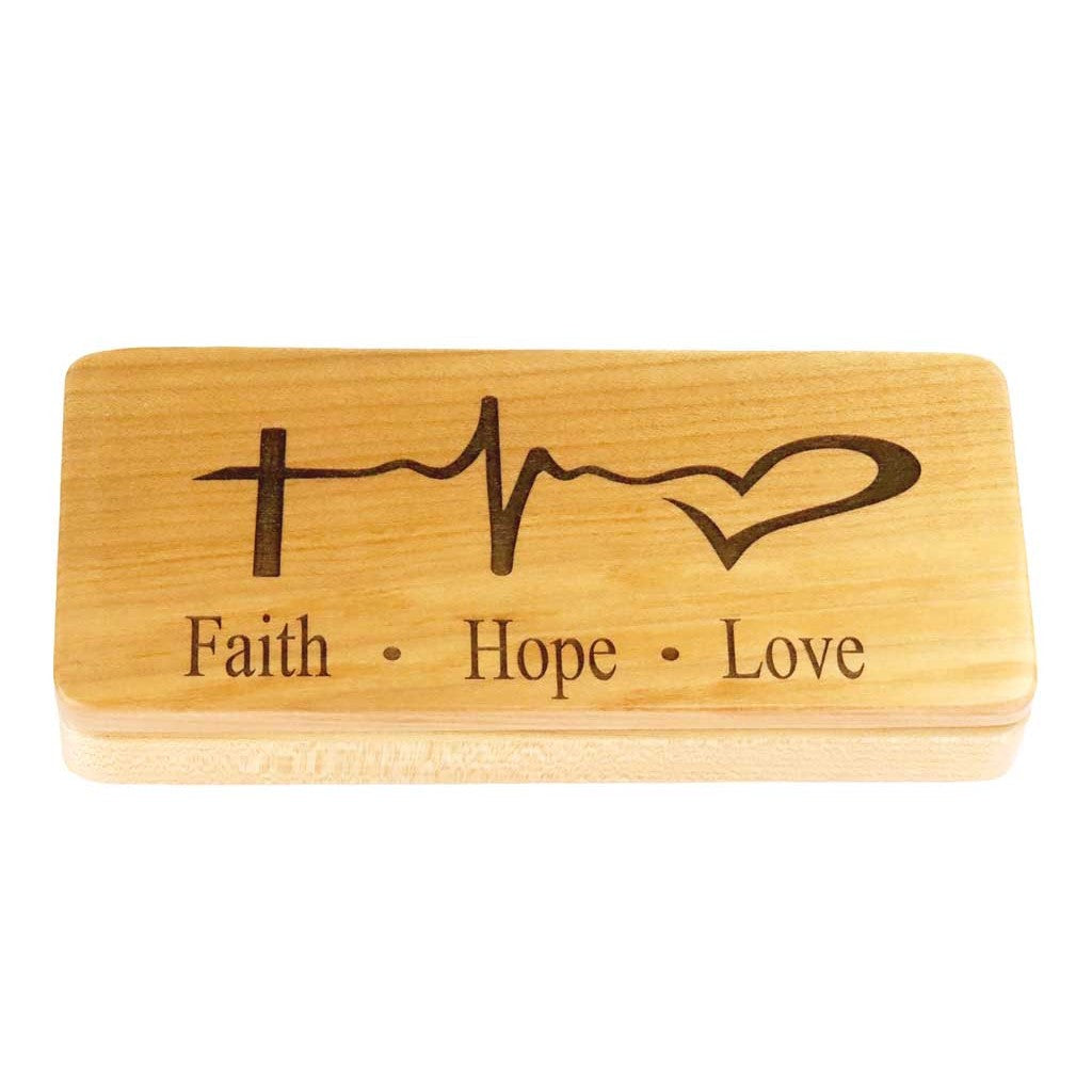 Faith Hope & Love Pen Box | ExoticBlanks