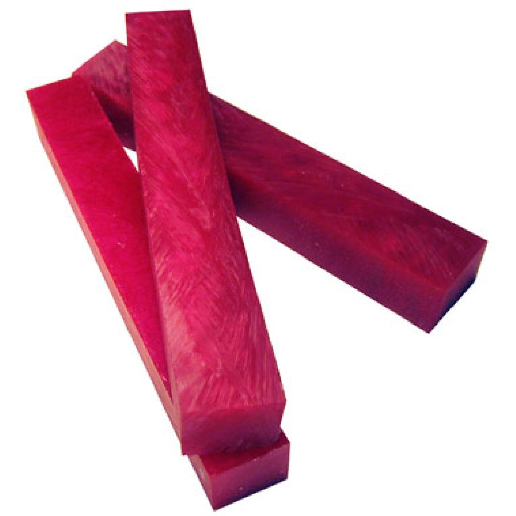 Frozen Raspberry RhinoPlastic Pen Blanks | ExoticBlanks