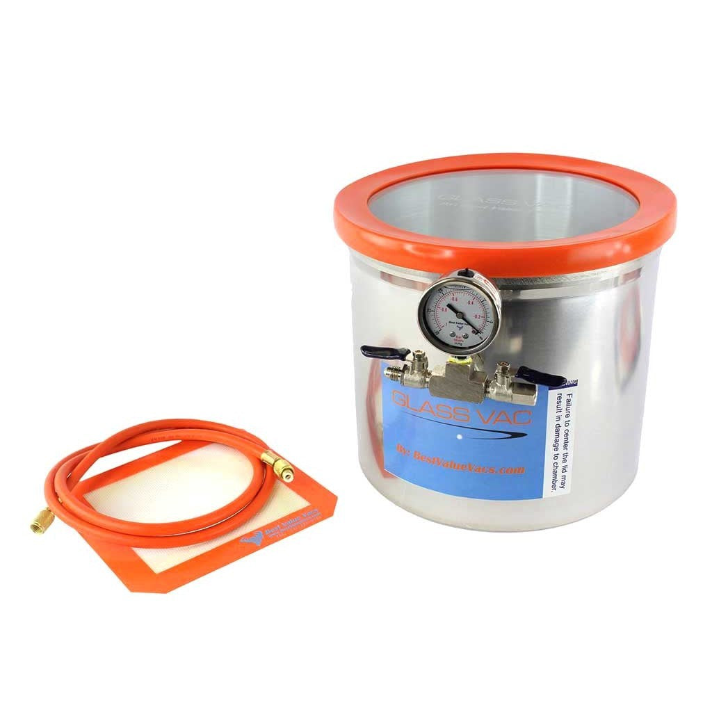 Glass Vac 3 Gallon Aluminum Vacuum Chamber | ExoticBlanks