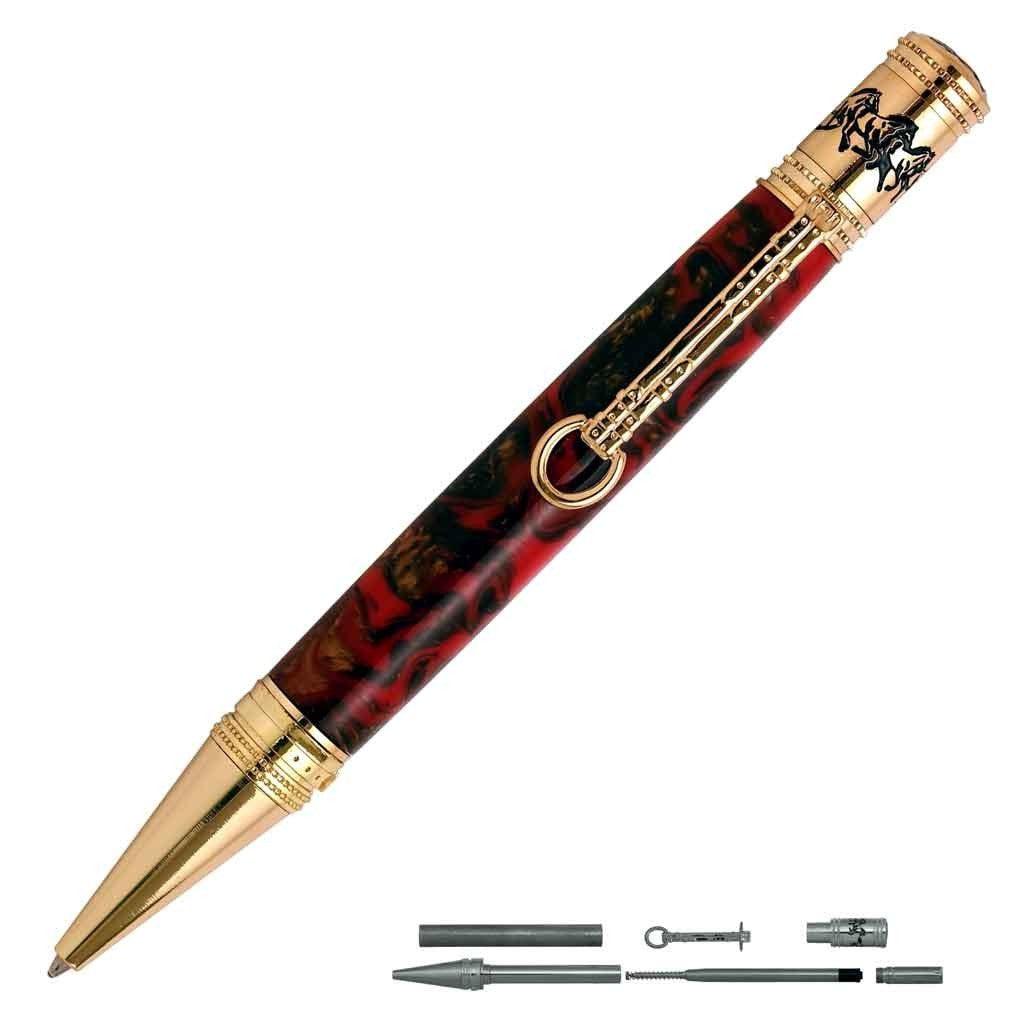 Pen Turning Starter Kit Penn State Horse Twist Ballpoint Pen Kit ...