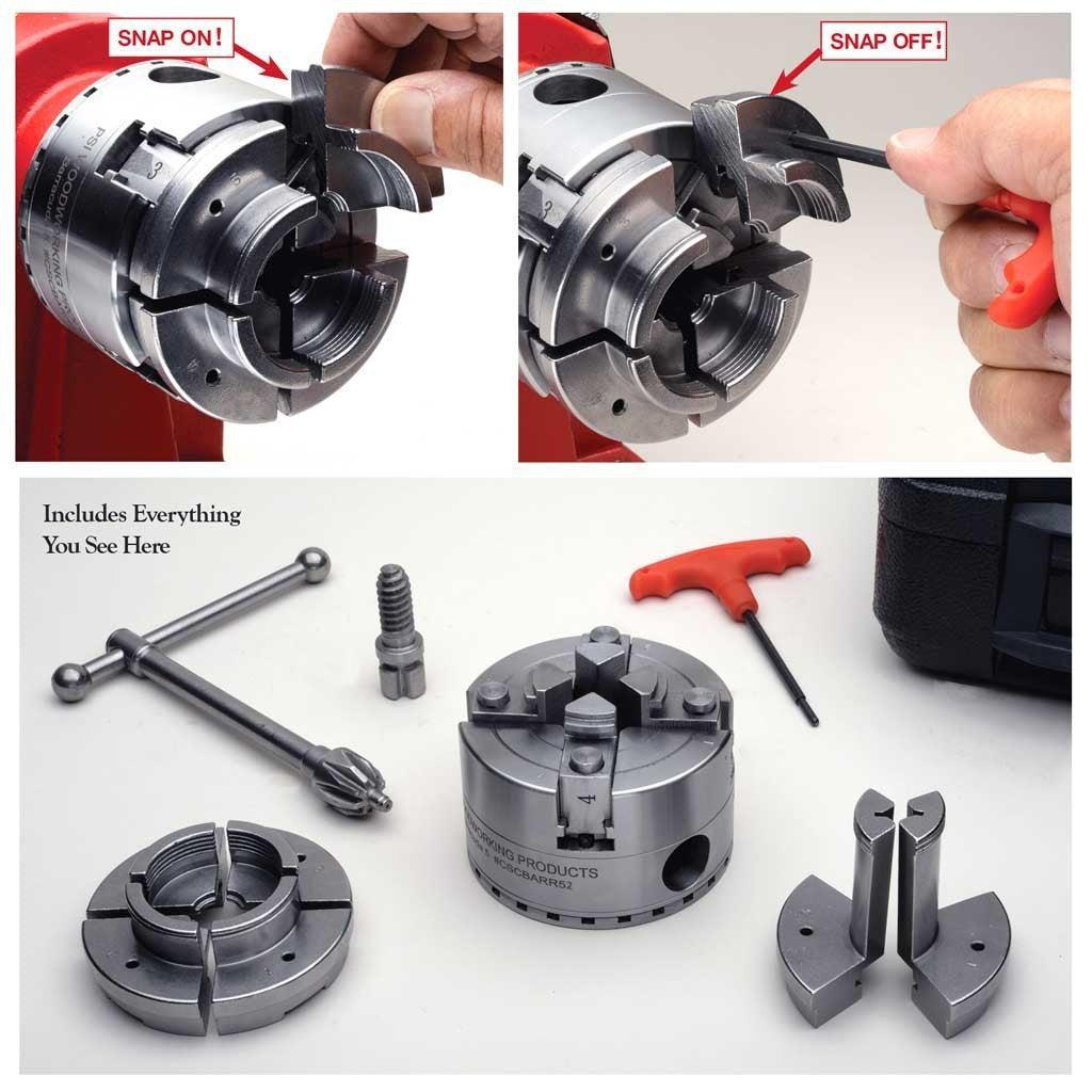 Insta-Change Jaw Chuck System | ExoticBlanks