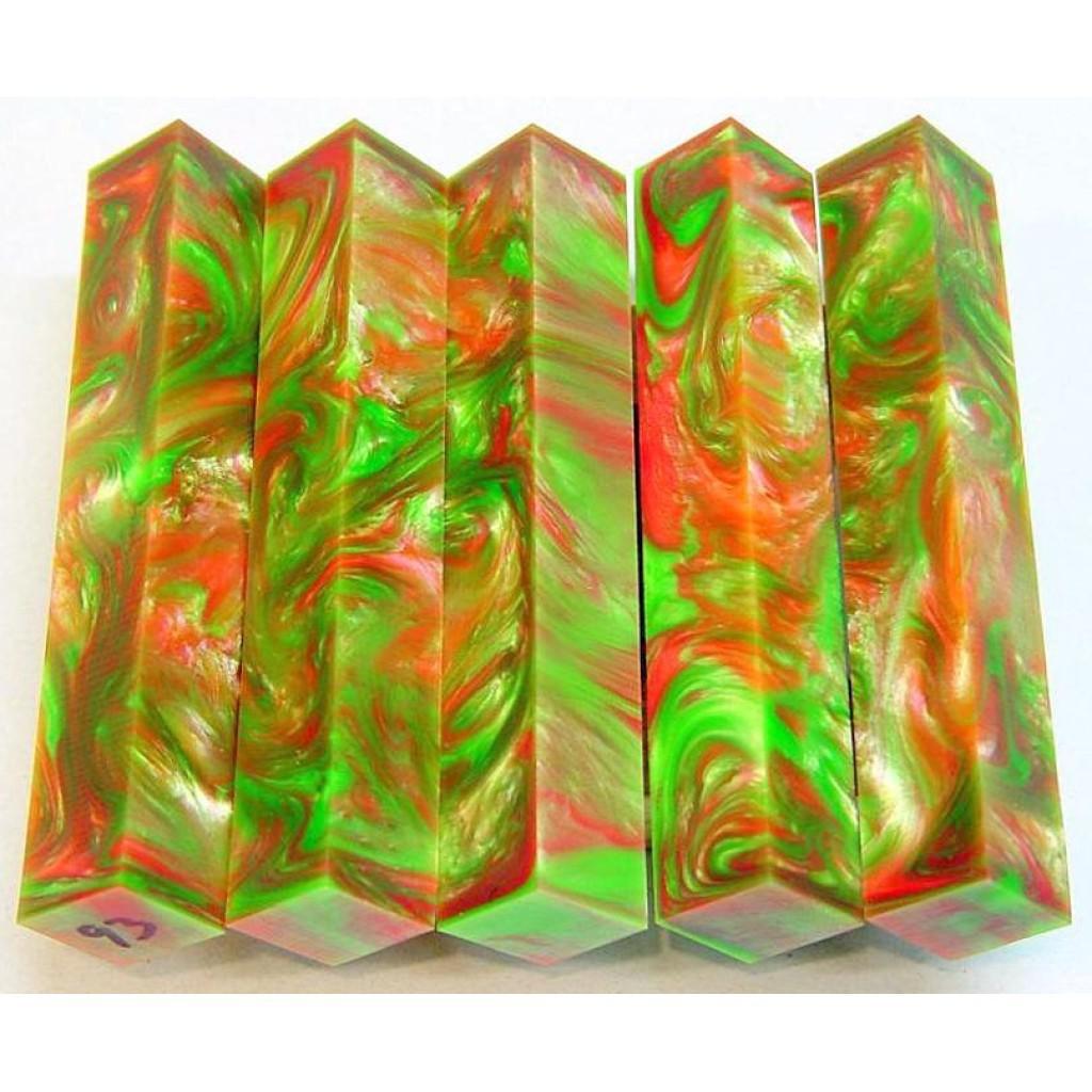 Alumilite Pen Blank #93 - Midori Sunrise | ExoticBlanks