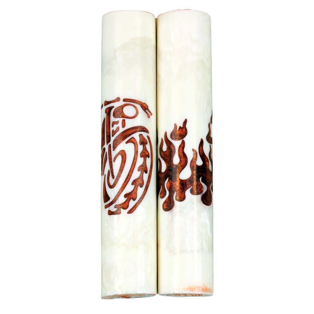 Motorcycle Rotacrylic Pen Blank (360 Flames) | ExoticBLanks – ExoticBlanks