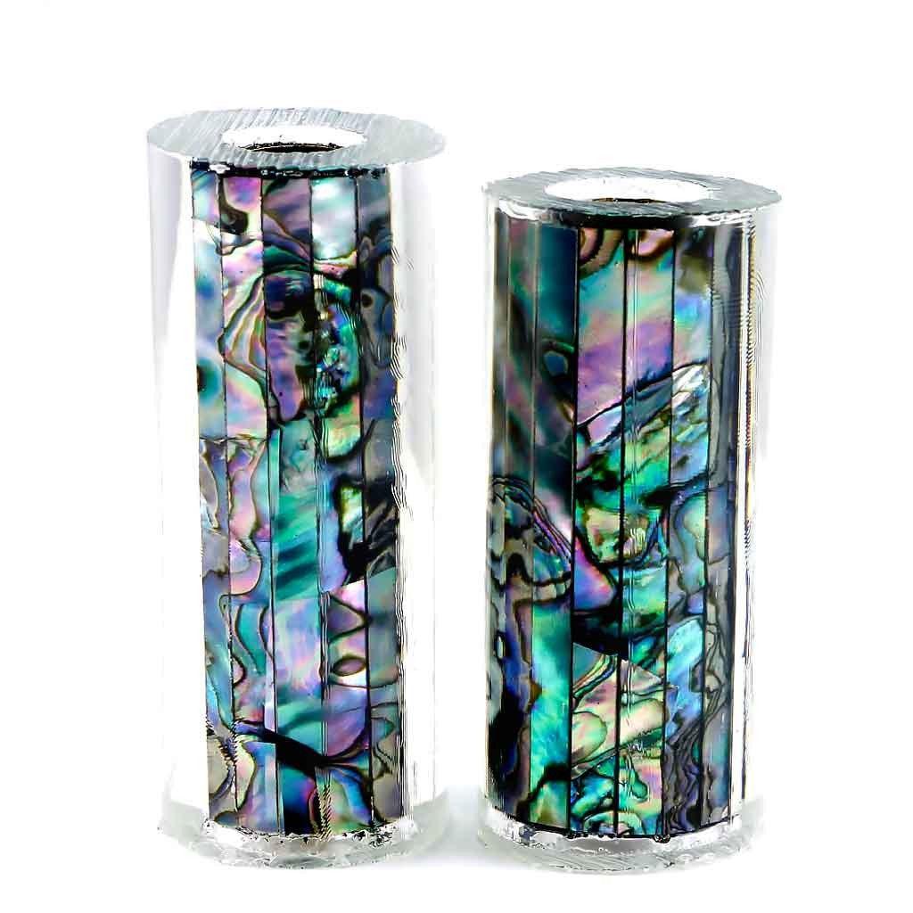 Paua Abalone Shell Pen Blank - Mexican Green Heart - Jr | ExoticBlanks