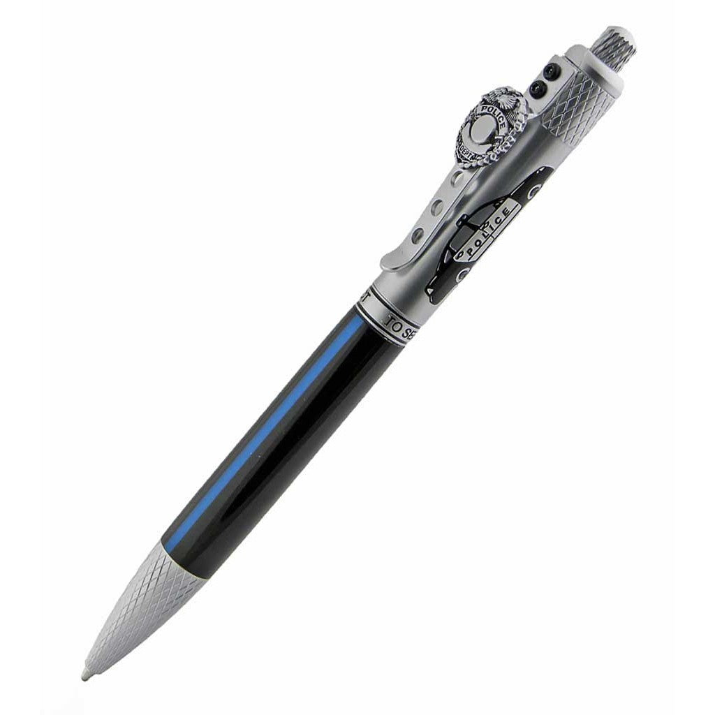 Policeman's Ballpoint Click Pen Kit | ExoticBlanks