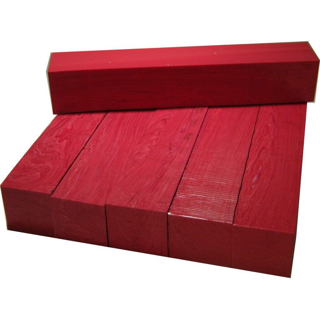 Red Gem Acrylic Pen Blank (Tourmaline)| ExoticBlanks