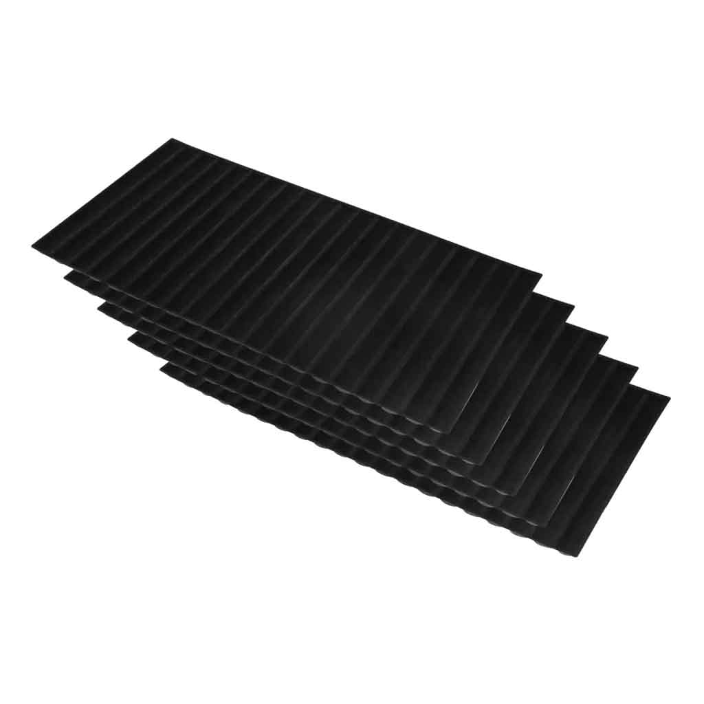 Black Slotted Pen Display Tray - 5 Pack | ExoticBlanks