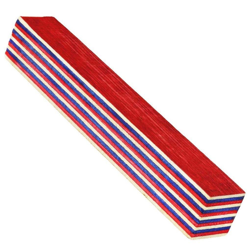 SpectraPly Pen Blank - Americana | ExoticBlanks