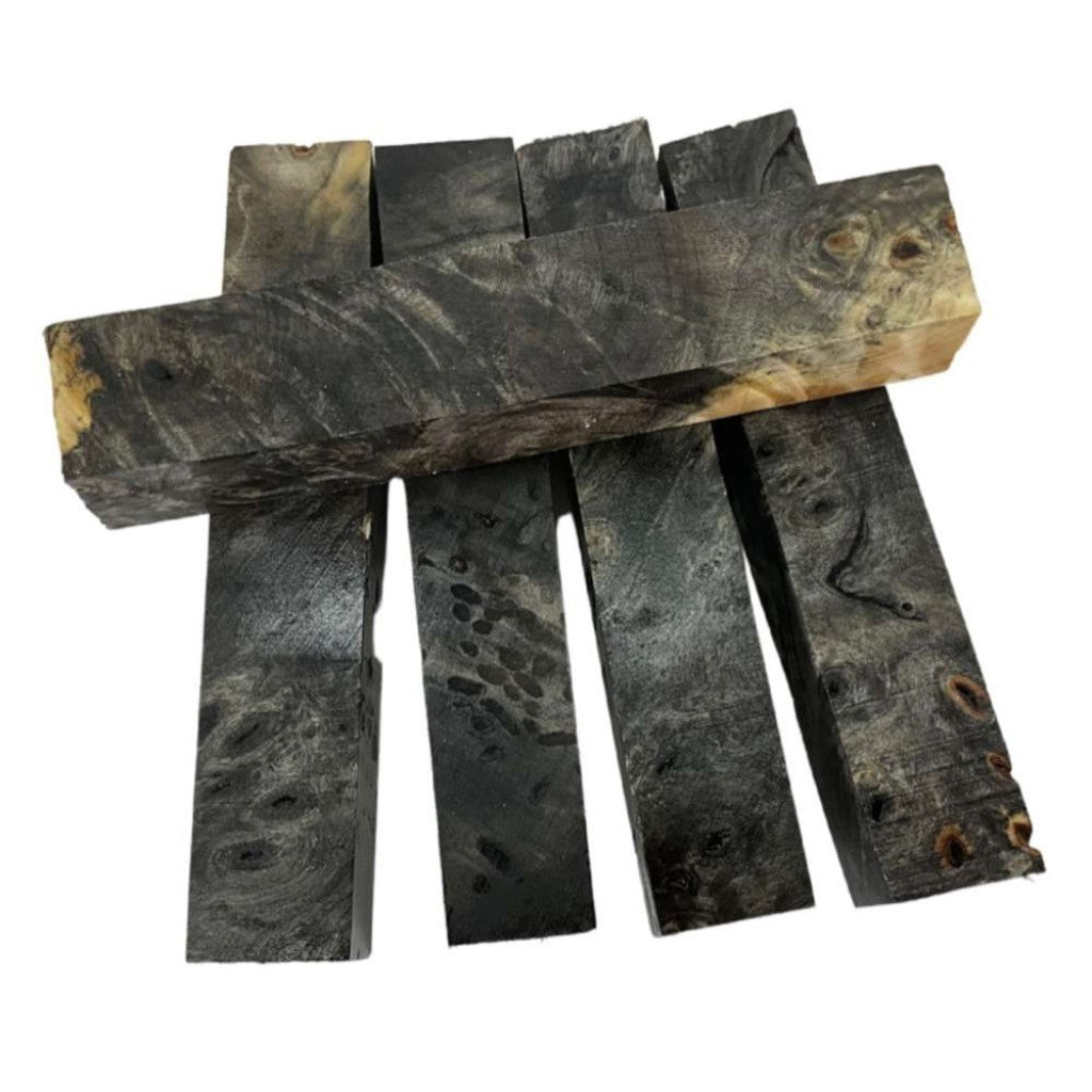 Buckeye Burl (Dark) Pen Blanks - .8"+ Stabilized | ExoticBlanks