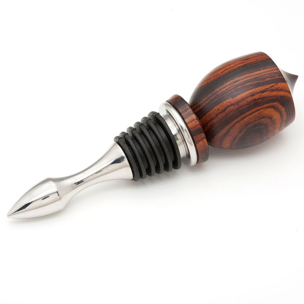 Stainless Steel Bullet Style Bottle Stopper Kit | ExoticBlanks