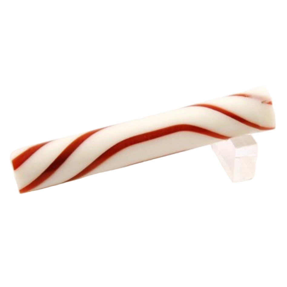 Super Spiral Pen Blanks - Reverse White & Dark Red | ExoticBlanks