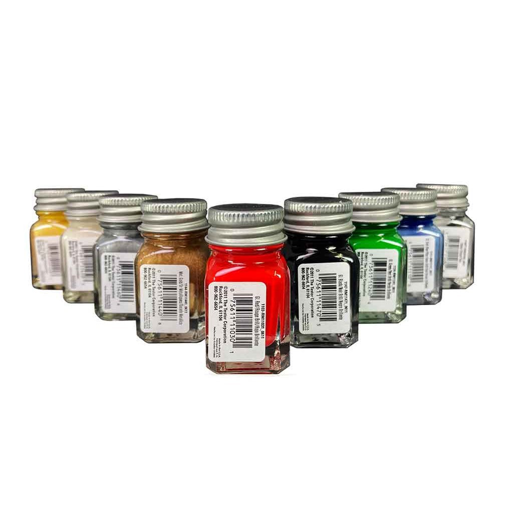 Testors Metallic Enamel Paint - .25oz Jar | ExoticBlanks