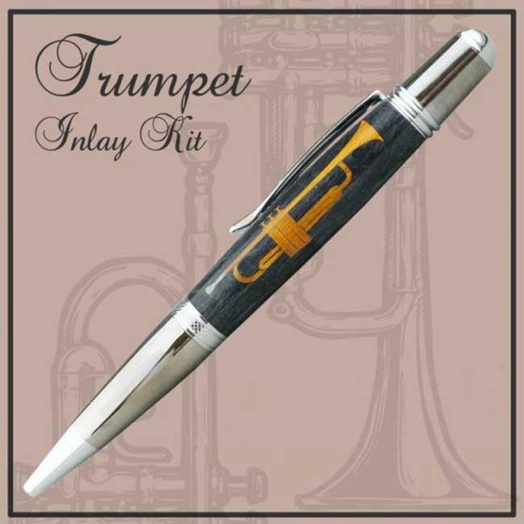Trumpet Laser Inlay Kit - Sierra Pen Kits | ExoticBlanks