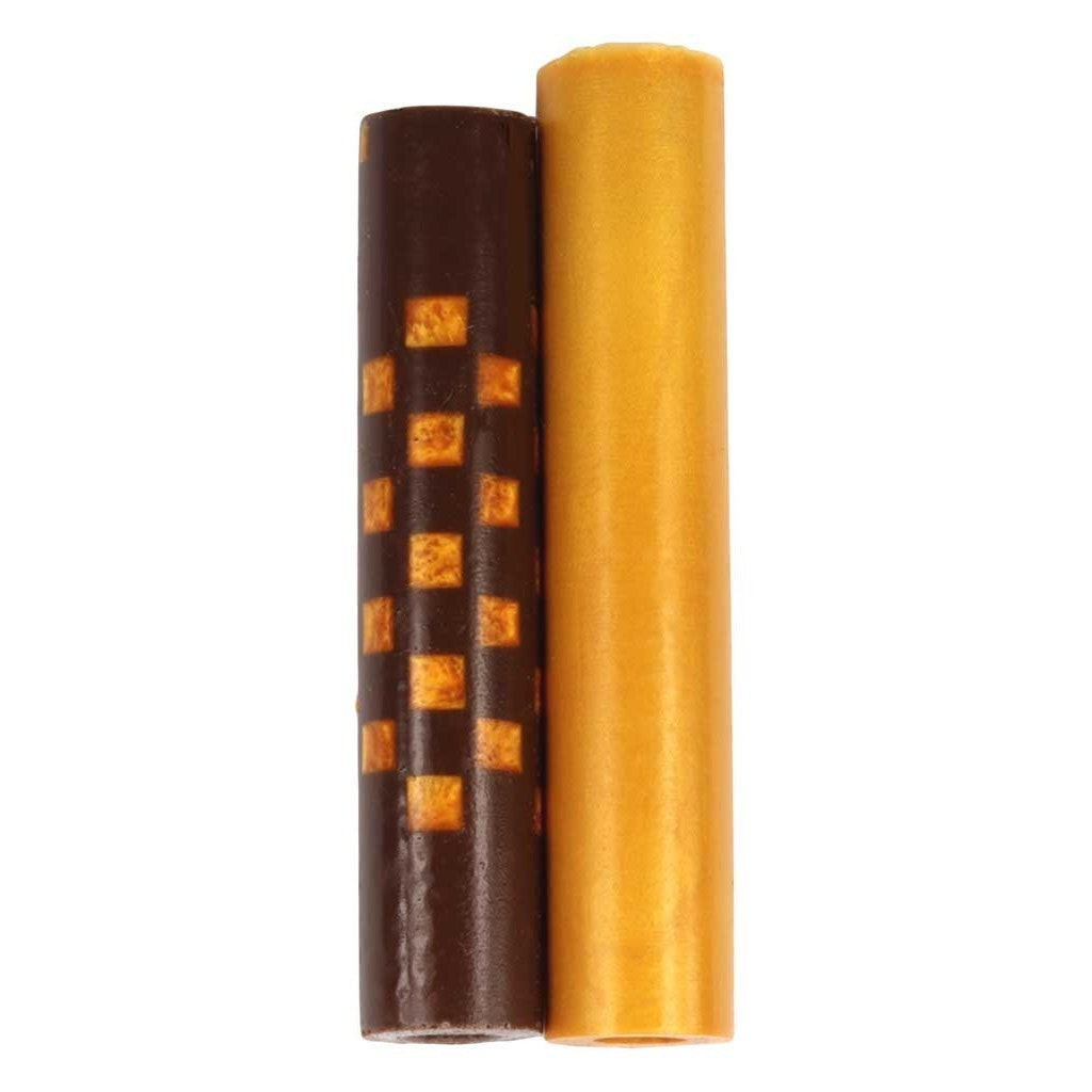 Weave Squeeze 360 Rotacrylic Pen Blank - Gold Brown & Gold | ExoticBlanks